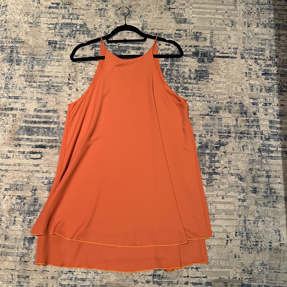 Lily Rain | Dresses | Super Cute Orange Dress Only Worn Once Perfect ...